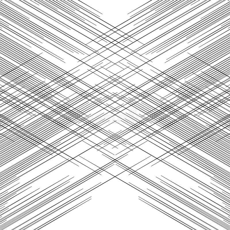 Grid, Mesh Pattern, Texture with Dynamic, Irregular Lines. Intersecting ...