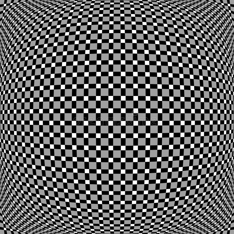 Distortion Effects on Various Patterns. Geometric Deformed Textured ...