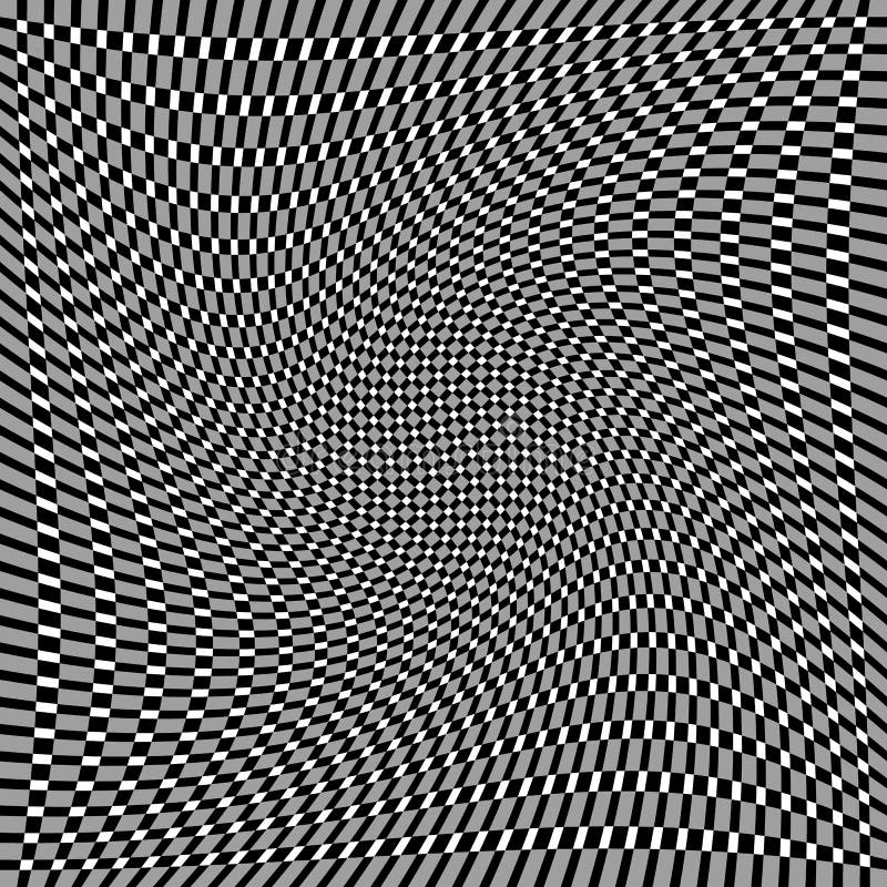 Grid, Mosaic of Squares with Different Distortion Effects. Abstract ...