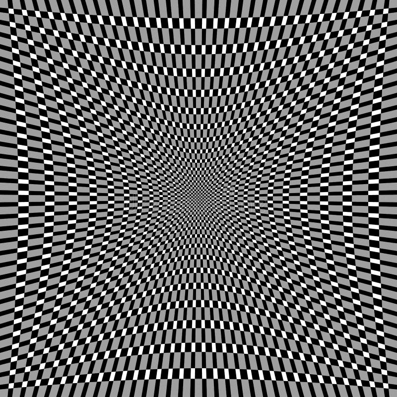 Distortion Effects On Various Patterns. Geometric Deformed Textured ...