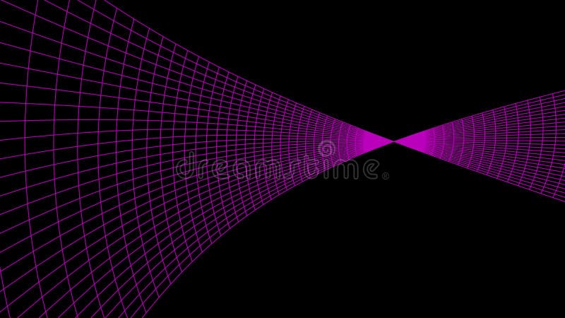 Grid Net Polygonal Wireframe Abstract Drawing Motion Graphics Seamless Loop Animation Background