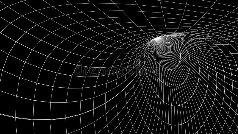 Grid Net Space Tunnel Abstract Polygonal Drawing Soft Moving Seamless Loop Motion Graphics ...