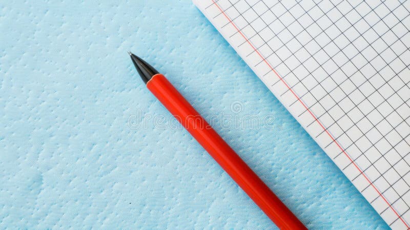 Grid Note Paper for Math and Science Stock Illustration - Illustration ...