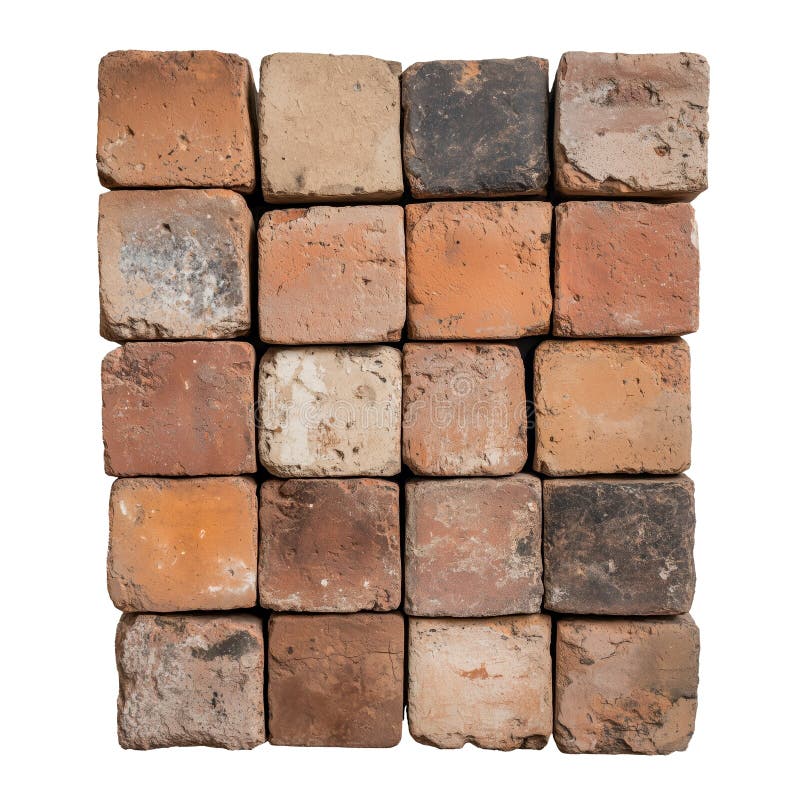 White Bricks Stacked Background Construction Building Projects Stock ...