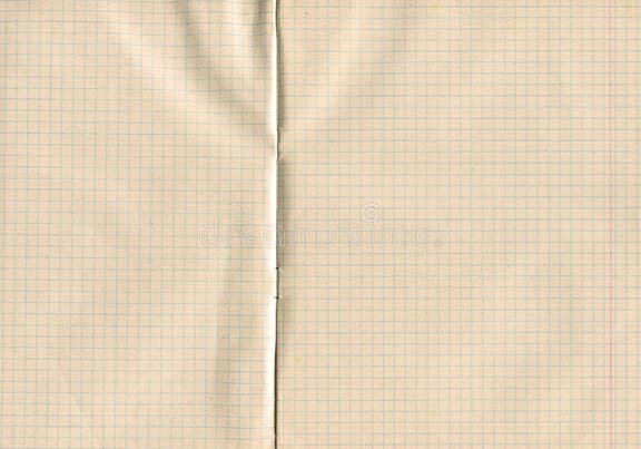Vintage Graph Paper Background Stock Photo - Image of book, lined ...