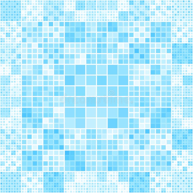 Mosaic blue stock illustration. Illustration of square - 958713