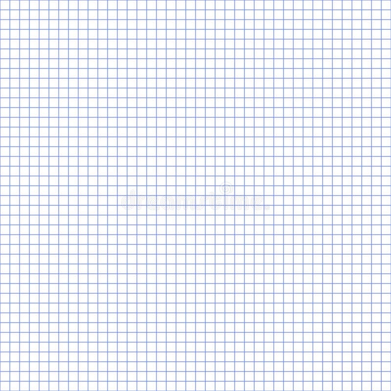 Grid Paper. Abstract Squared Background with Blue Graph. Geometric ...