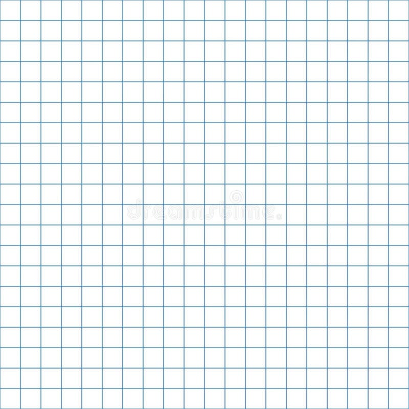 Grid Paper. Abstract Squared Background with Blue Graph Stock ...