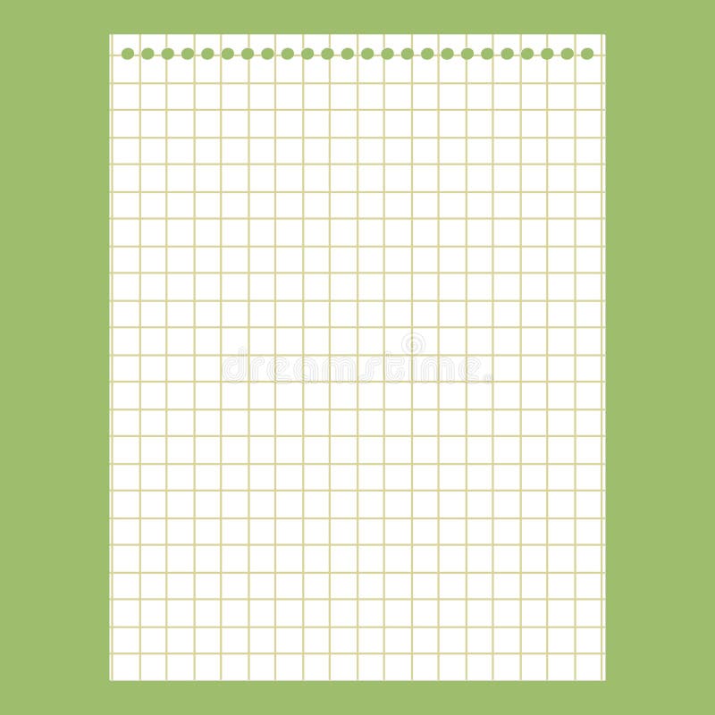 Grid Paper. Abstract Squared Background with Color Graph Stock ...