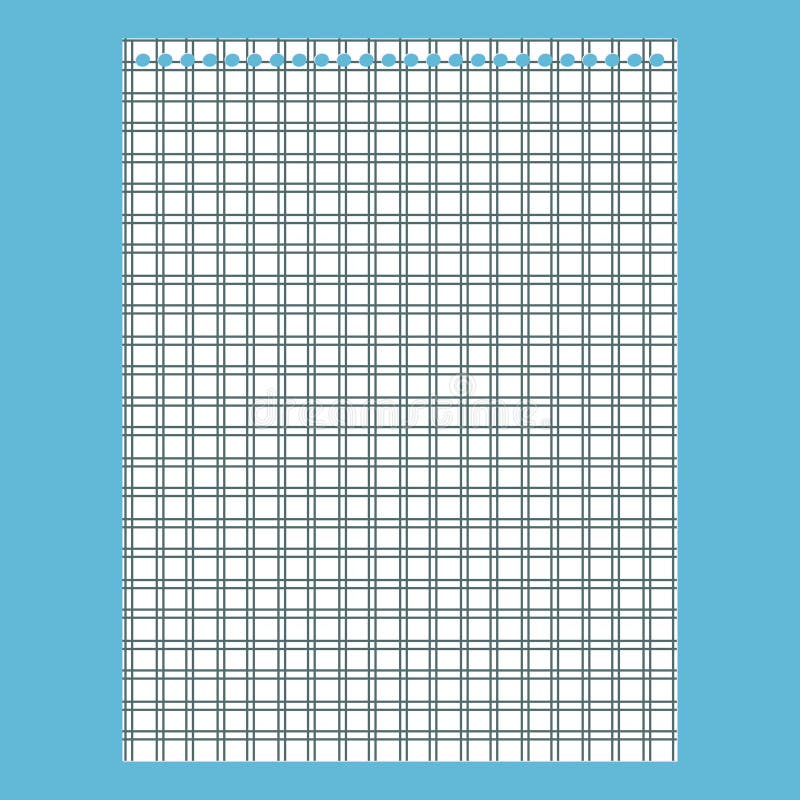 Grid Paper. Abstract Squared Background with Color Graph Stock ...