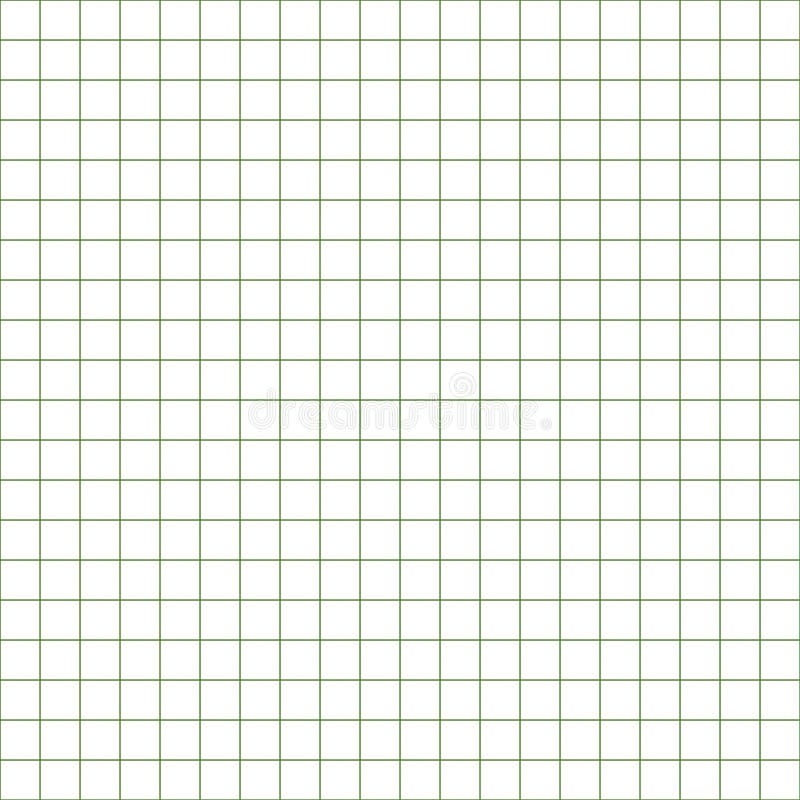 Grid Paper. Abstract Squared Background with Green Graph. Geometric ...