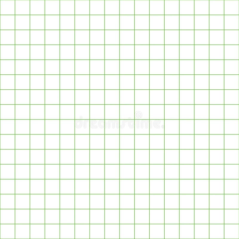 Grid Paper. Abstract Squared Background with Green Graph Stock Vector ...