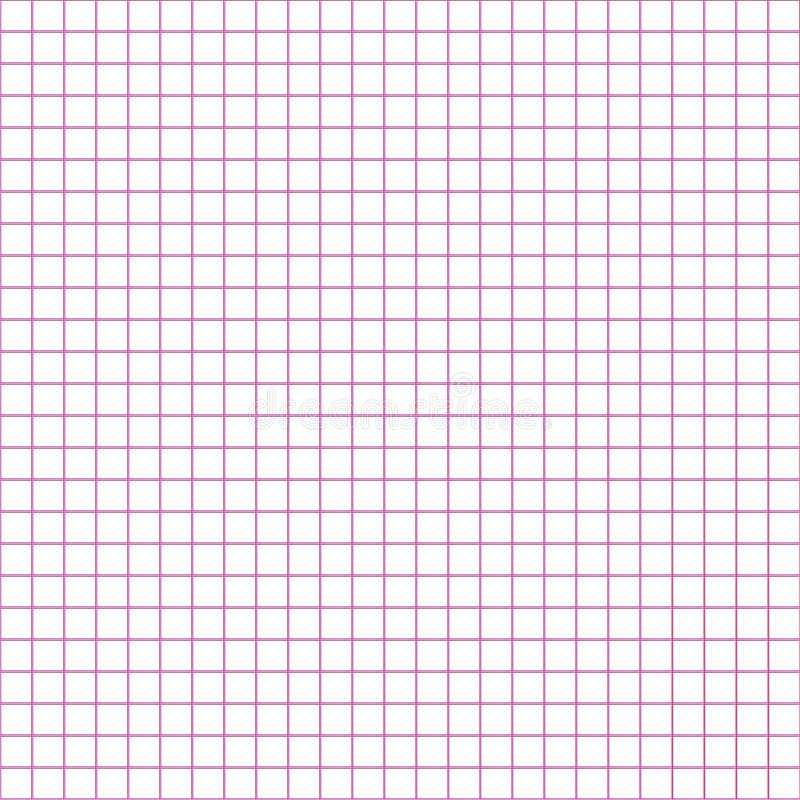 Grid Paper. Abstract Squared Background with Pink Graph Stock Vector ...