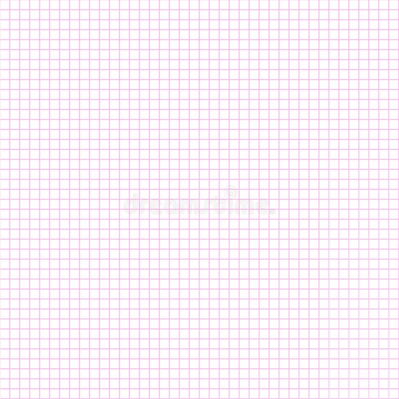 Grid Paper. Abstract Squared Background with Pink Graph Stock Vector ...