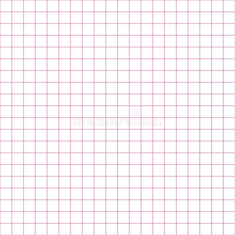 Grid Paper. Abstract Squared Background with Pink Graph Stock Vector ...