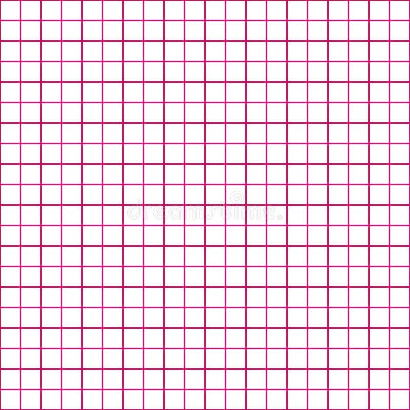 Grid Paper. Abstract Squared Background with Pink Graph Stock Vector ...