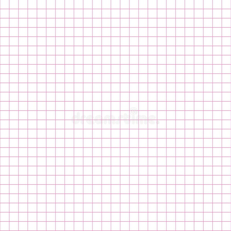 Grid Paper. Abstract Squared Background with Pink Graph. Geometric ...