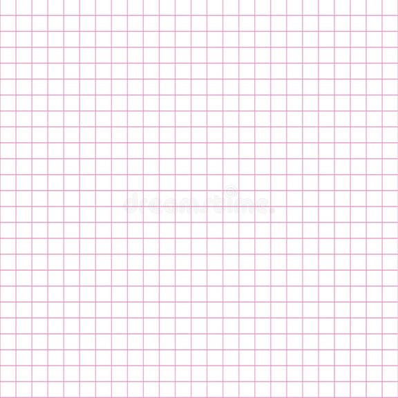 Grid Paper. Abstract Squared Background with Pink Graph Stock Vector ...
