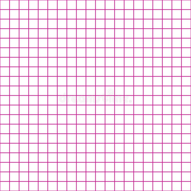 Grid Paper. Abstract Squared Background with Pink Graph Stock Vector ...