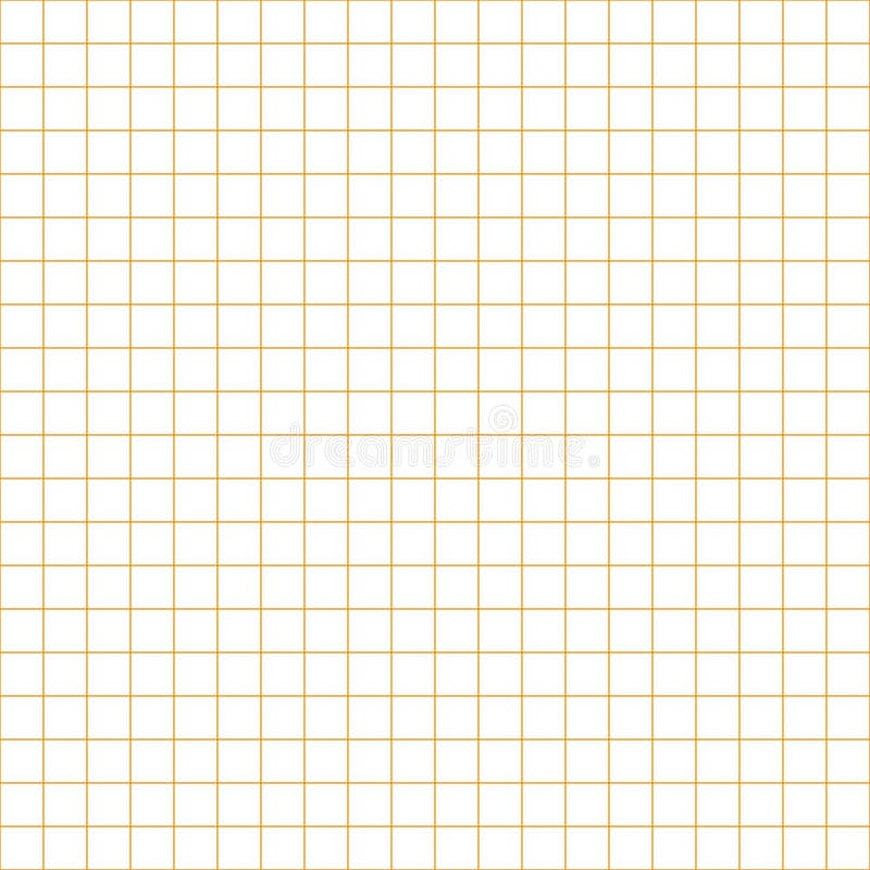 Grid Paper. Abstract Squared Background with Yellow Graph Stock Vector ...