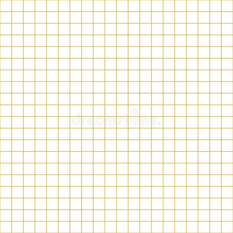 Grid Paper. Abstract Squared Background with Yellow Graph Stock Vector ...