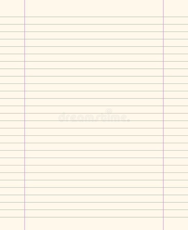 Grid Paper. Abstract Striped Background with Color Horizontal Lines ...