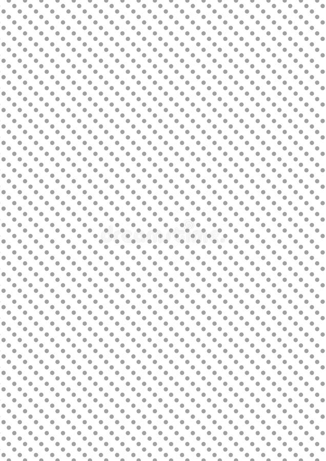 Grid Paper. Dotted Grid on White Background. Abstract Dotted ...