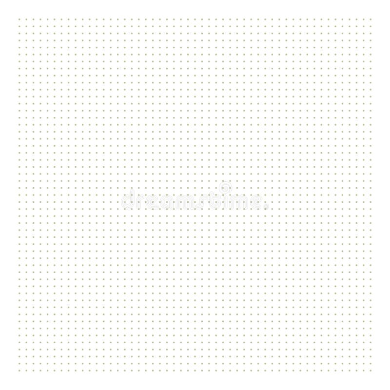 Grid Paper. Dotted Grid on White Background. Abstract Dotted ...