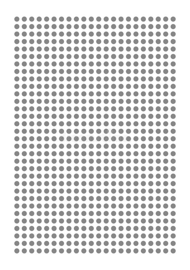 Grid Paper. Dotted Grid on White Background. Abstract Dotted ...