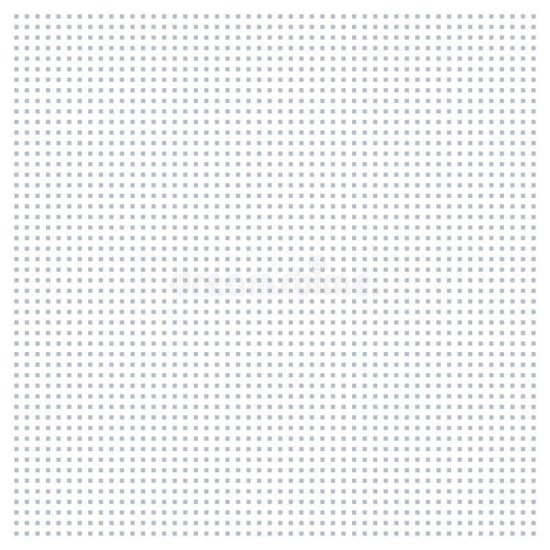 Grid Paper. Dotted Grid on White Background. Abstract Dotted ...