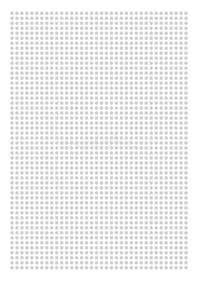 Grid Paper. Dotted Grid on White Background. Abstract Dotted ...