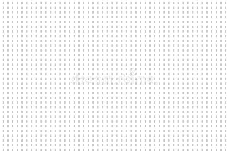 Grid Paper. Dotted Grid on White Background. Abstract Dotted ...