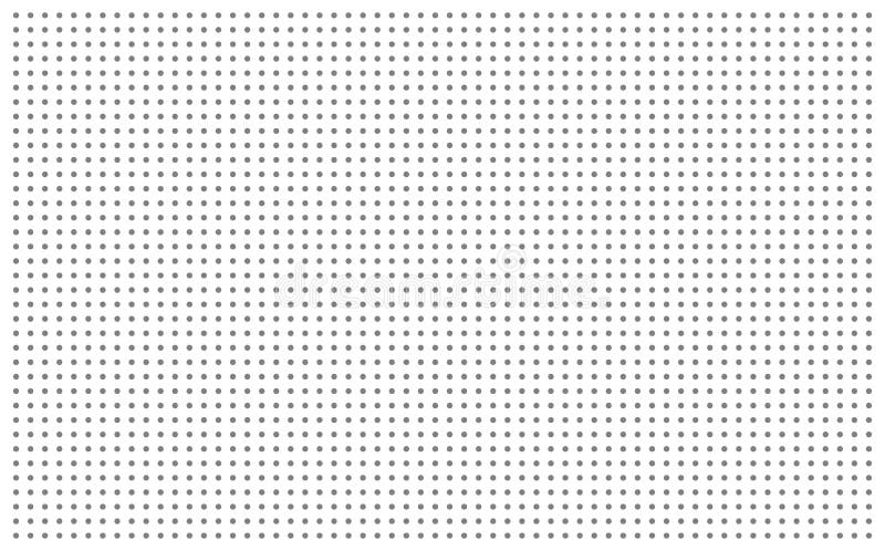 Grid Paper. Dotted Grid on White Background. Abstract Dotted ...