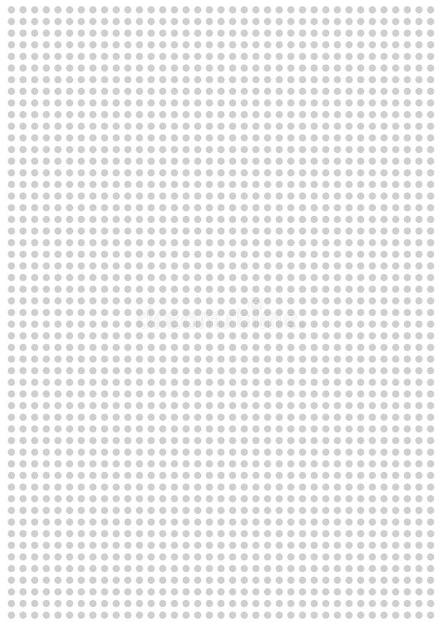 Grid Paper. Dotted Grid on White Background. Abstract Dotted ...