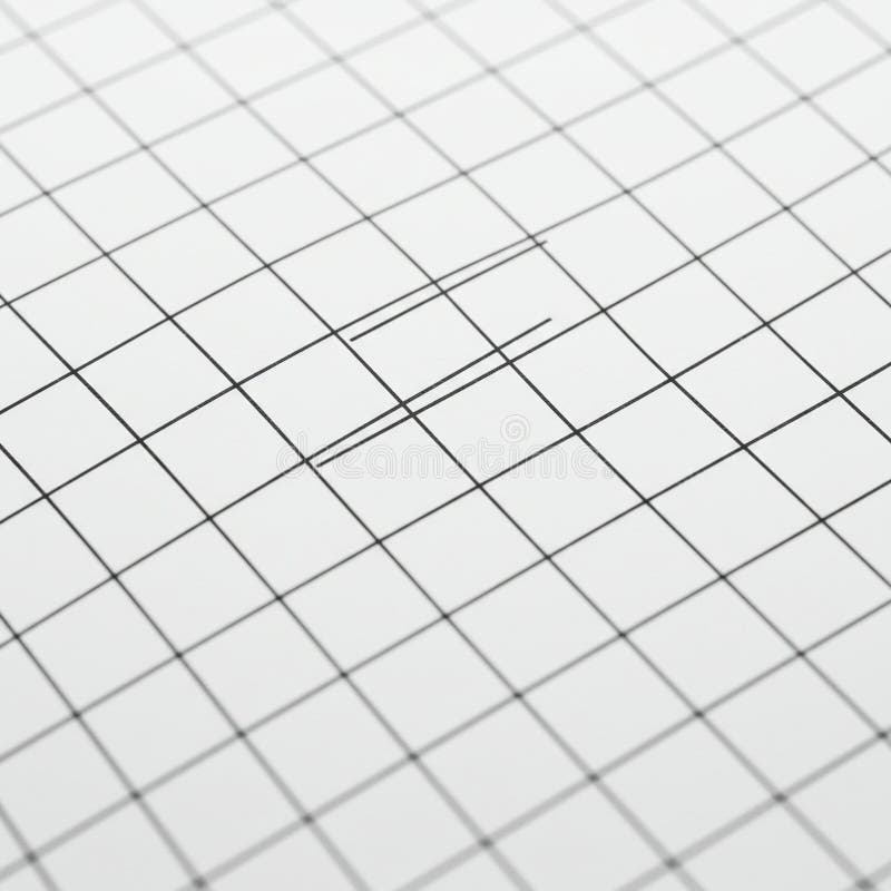 Grid Paper with Evenly Spaced, Intersecting Black Lines on a White ...