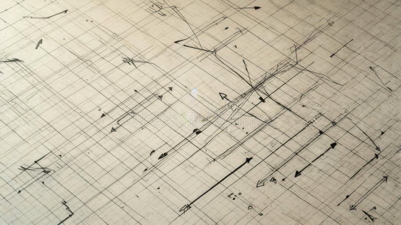 Grid Paper with Intersecting Lines, Arrows, and Labeled Points Such As ...