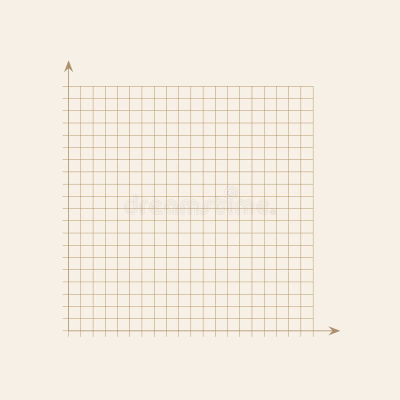 Grid Paper. Mathematical Graph. Cartesian Coordinate System with X-axis ...