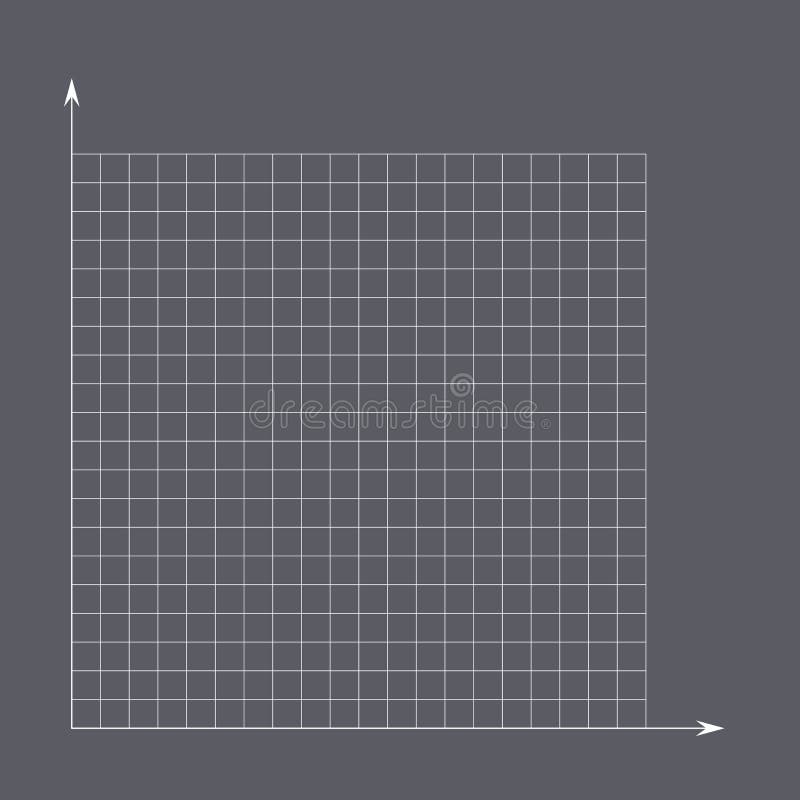 Grid Paper Mathematical Graph Cartesian Coordinate System With X Axis Y Axis Stock Vector