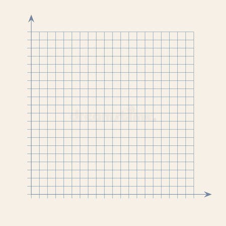 Grid Paper. Mathematical Graph. Cartesian Coordinate System with X-axis ...