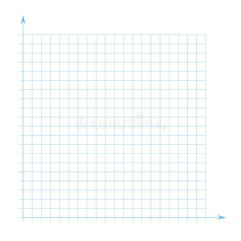 Grid Paper. Mathematical Graph. Cartesian Coordinate System with X-axis ...