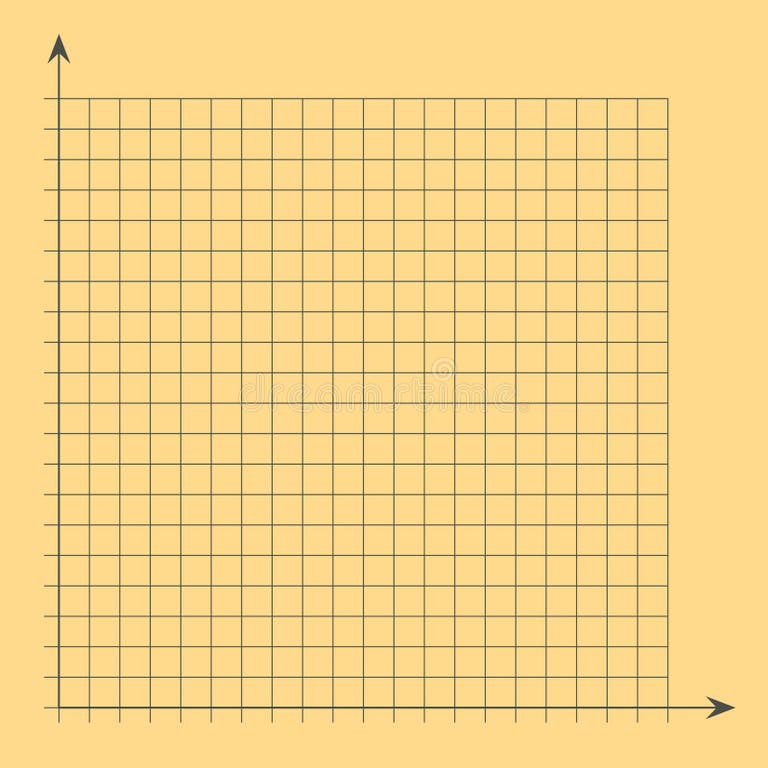 Grid Paper. Mathematical Graph. Cartesian Coordinate System with X-axis ...