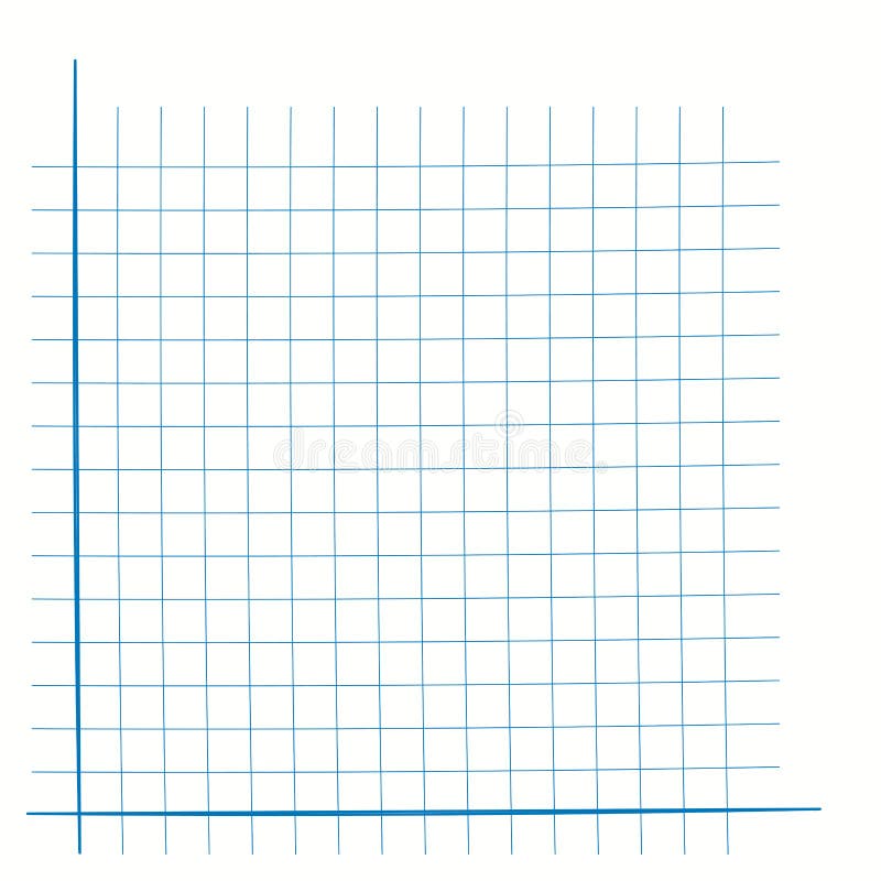 Grid Paper. Mathematical Graph. Cartesian Coordinate System with X-axis ...