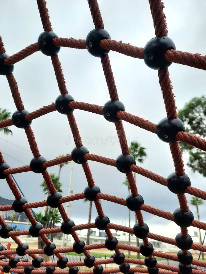 Grid Park Perspective Playground for Children Close-up Stock Image - Image of sport, activity ...