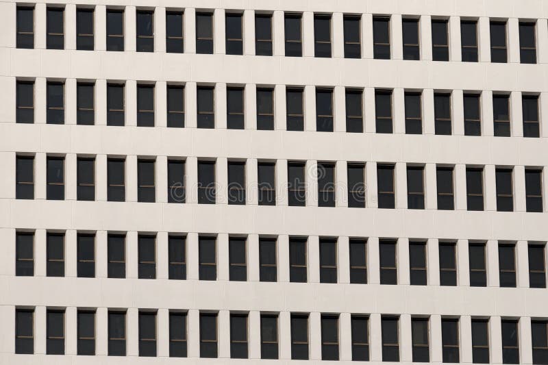 A Frame of a Many Windows of High Building in the City Stock Photo ...