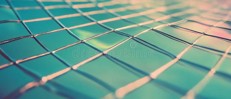 Grid Pattern Background with Subtle Textures Engaging in a Tranquil ...