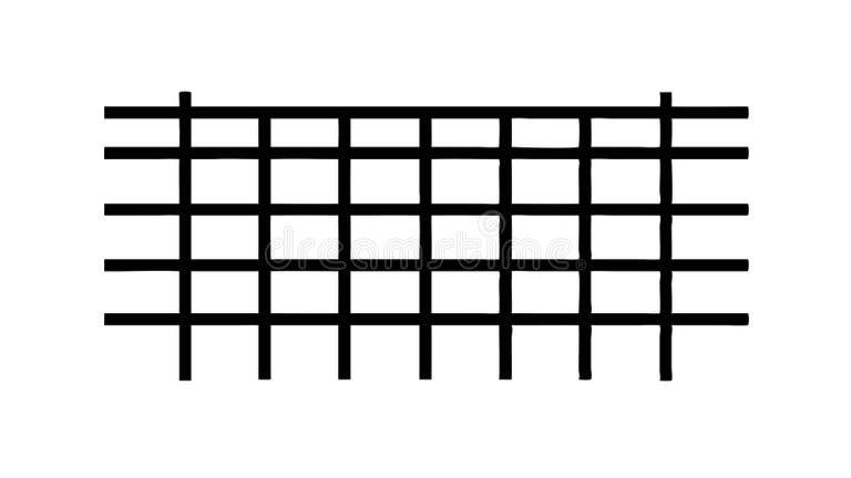 Grid Pattern Icon Vector for Structure and Organization, Layout, Vector ...