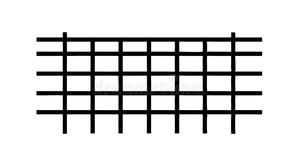 Grid Pattern Icon Vector for Structure and Organization, Layout, Vector ...