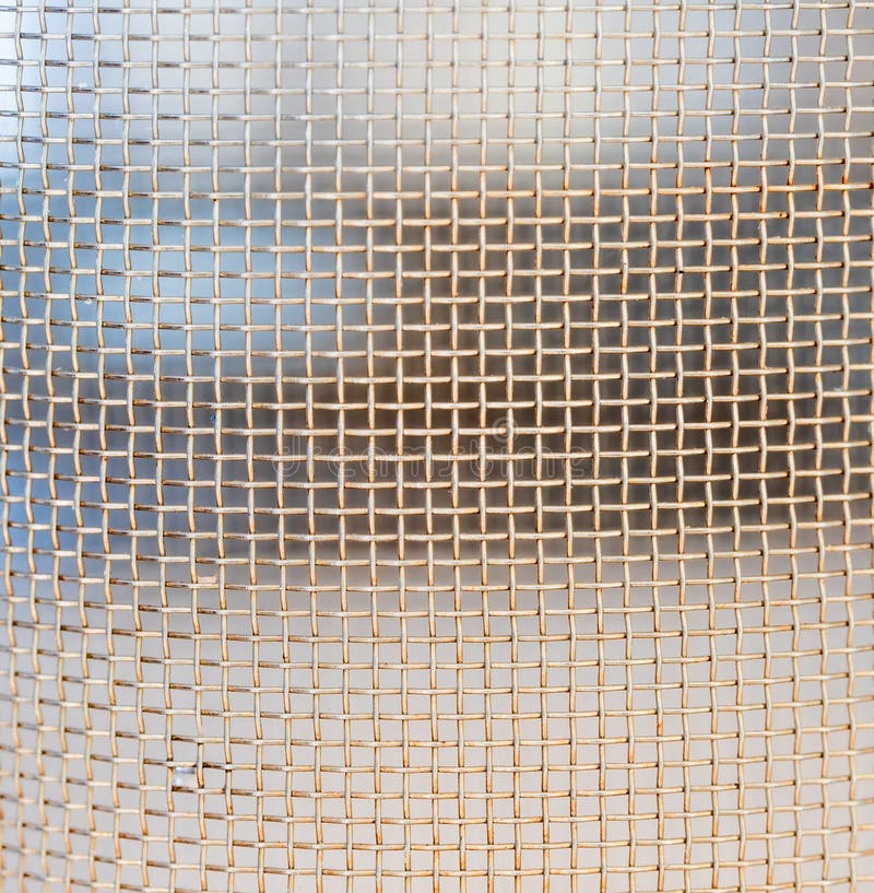 Grid with a Pattern of Numerous Small Shaped Cells Stock Photo - Image ...