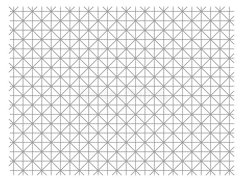 Grid Pattern with Square and Diagonal Lines. Geometric Background Stock ...
