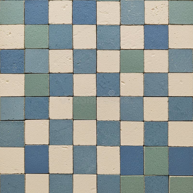 A Grid Pattern of Square Tiles Arranged in a Checkerboard Style ...